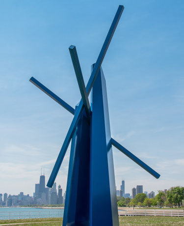 JOHN HENRY “Chevron” « Chicago Sculpture Exhibit