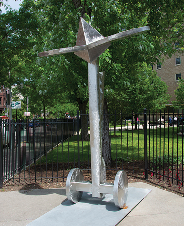 ANDREW ARVANETES “Fly Away Home” « Chicago Sculpture Exhibit